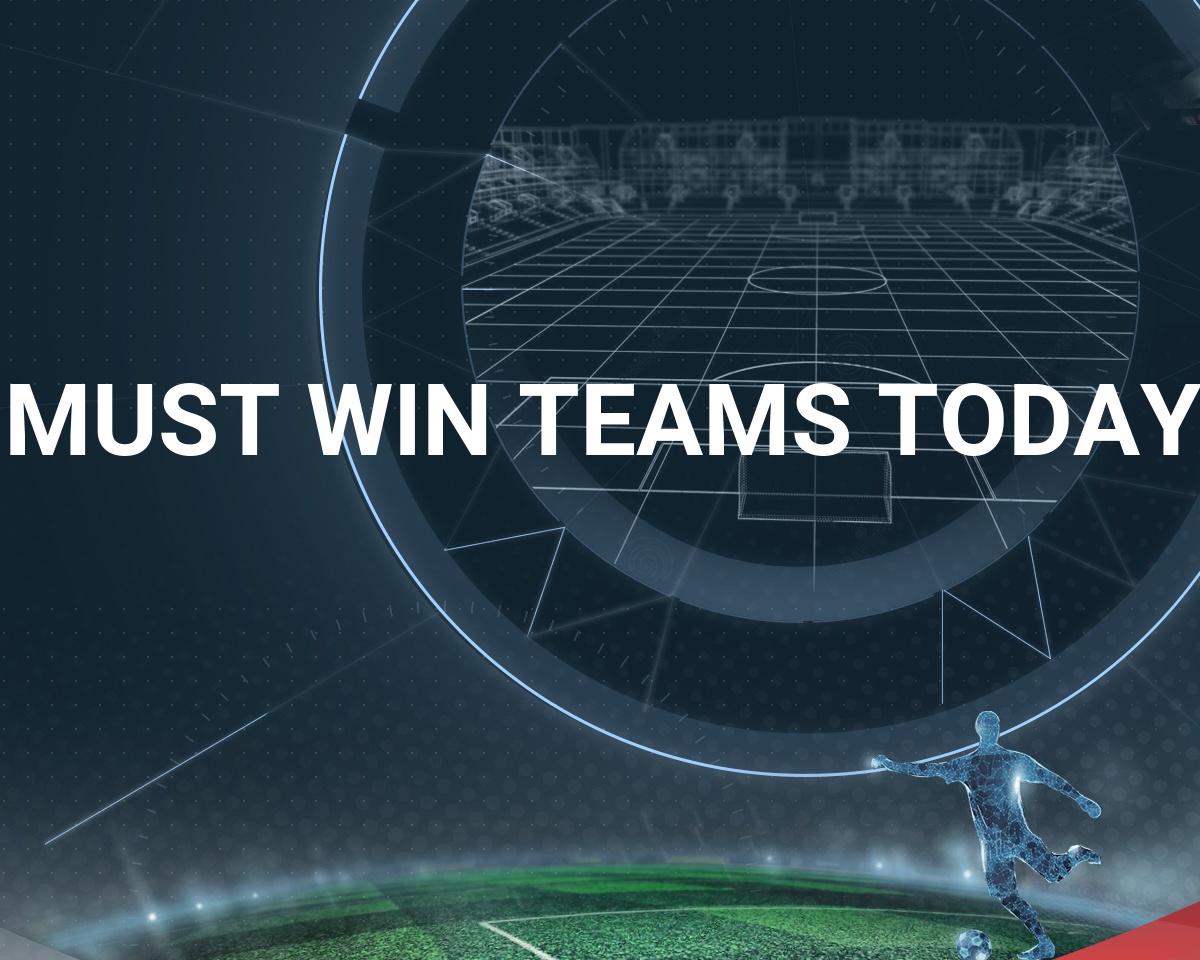 Must Win Teams Today: Free Tips & Predictions on Favourites 🎖️