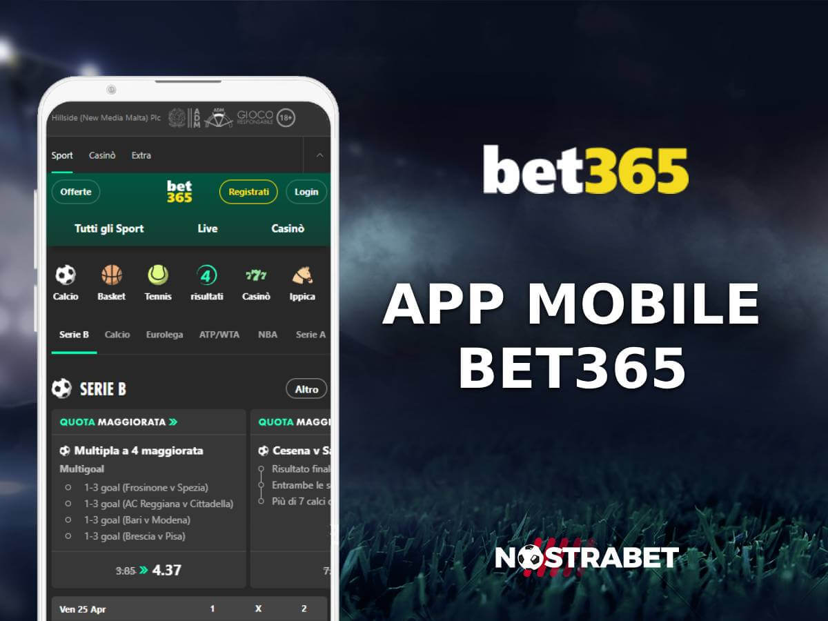 Bet365 App Android / iOS Download e Installazione (2026)