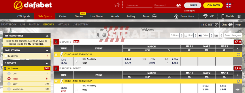 Dafabet Detailed Overview with Pros, Cons and Players' Rating (2022)